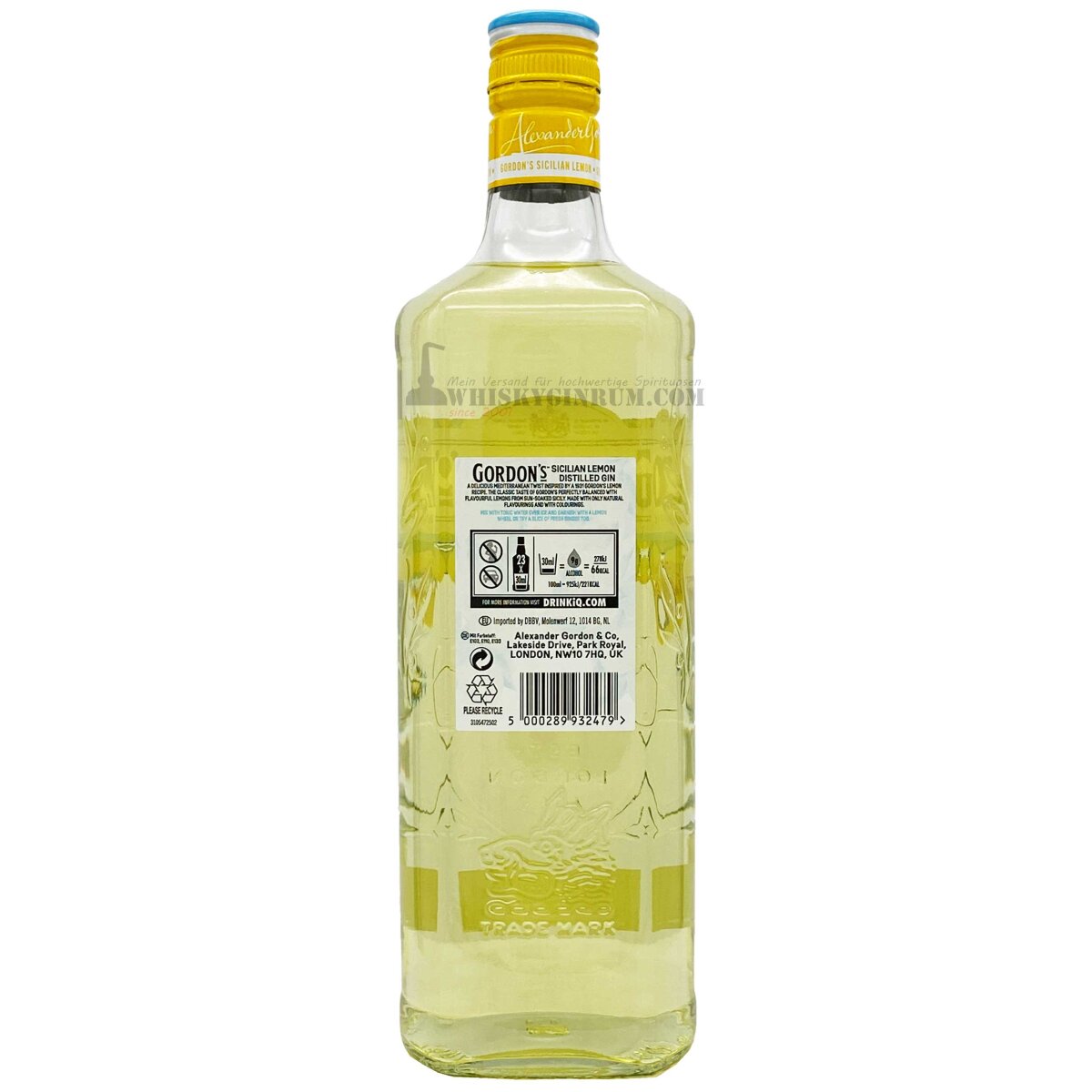 Gordon's Sicilian Lemon Gin (sizilianische Zitrone) hier kaufen Onlin ...