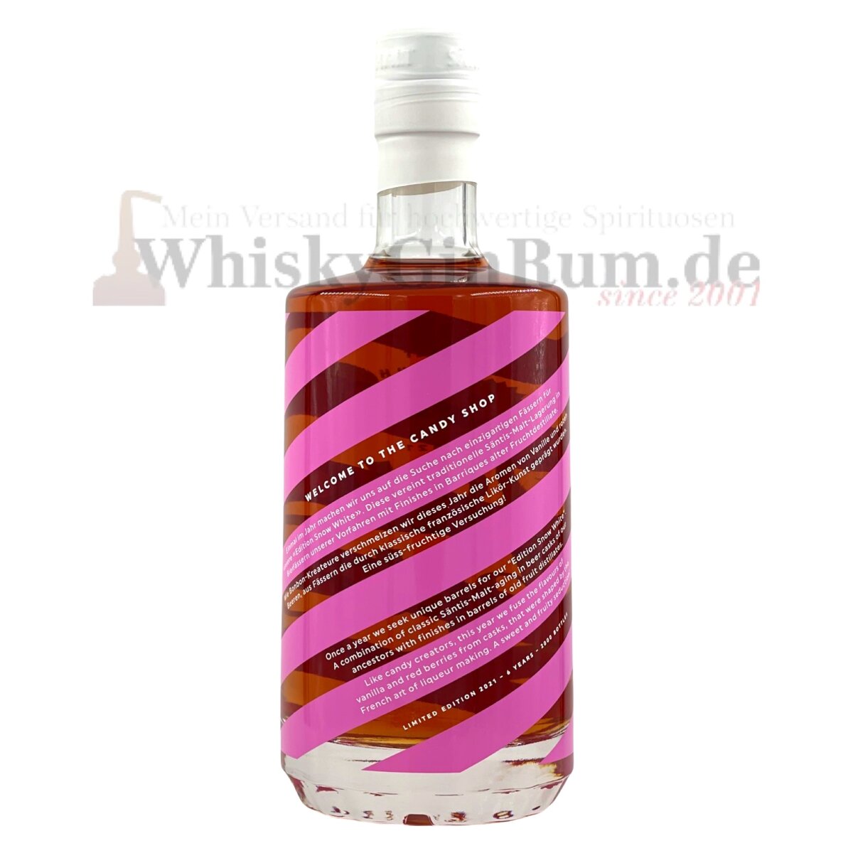 Säntis Malt Snow White IX Swiss Alpine Whisky 48% 0,5l hier online ka ...